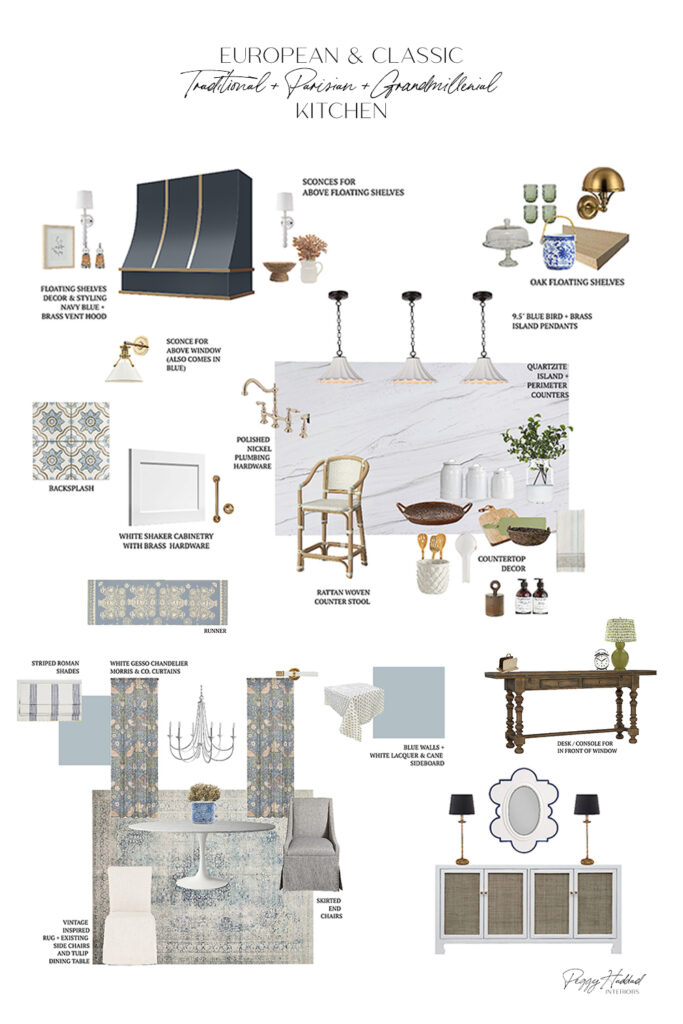 Project Grandmillennial // Kitchen + Dining Room — peggyhaddadinteriors.com